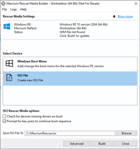 Getting Started with Macrium Reflect X